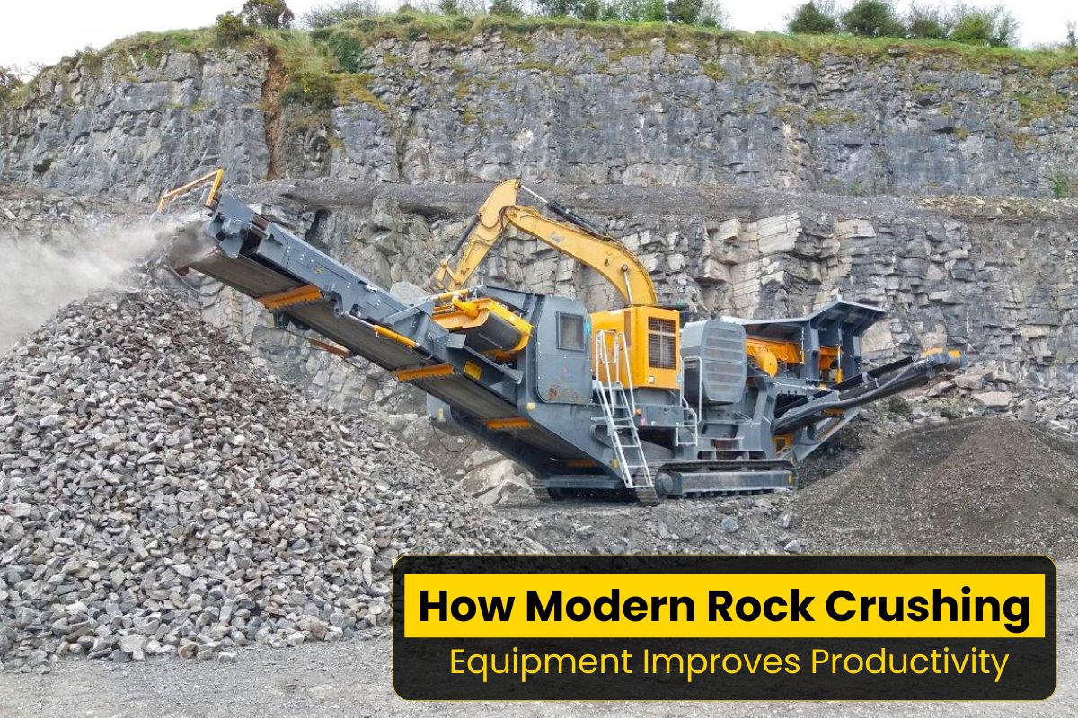 Modern Rock Crushing Equipment Improves Productivity, Safety